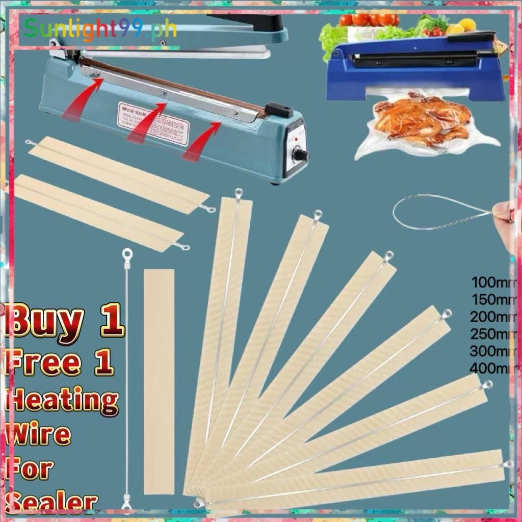 250MM/300MM impulse sealer heat wire element strip sealing machine ...
