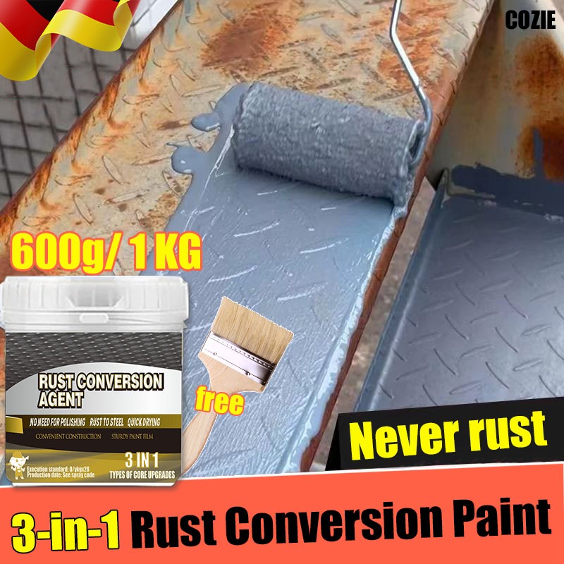 anti rust paint for metal 1kg/500g Rust Converter Remover Coating Metal ...