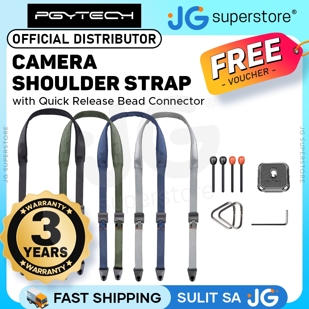 PGYTECH Heavy-Duty Camera Shoulder Strap with Quick Release Bead ...