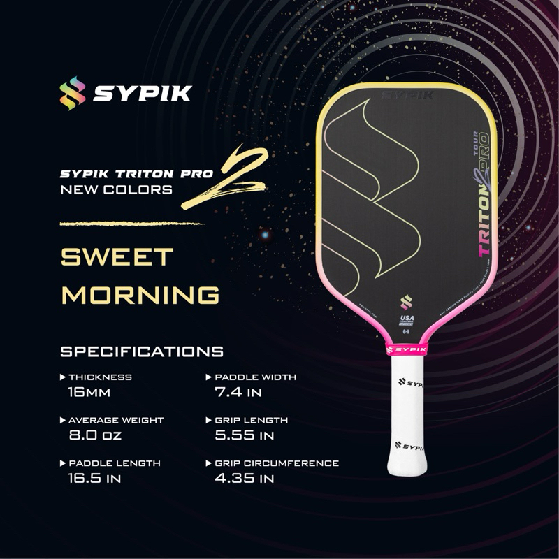 Sypik Triton Pro 2 Pickleball Paddle | Fast Selling! | Shopee Philippines