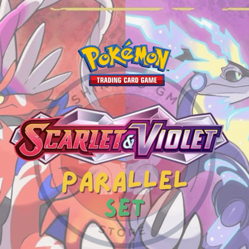 Pokemon TCG: Scarlet & Violet Base SVO1 SVI Parallel Set | Shopee ...