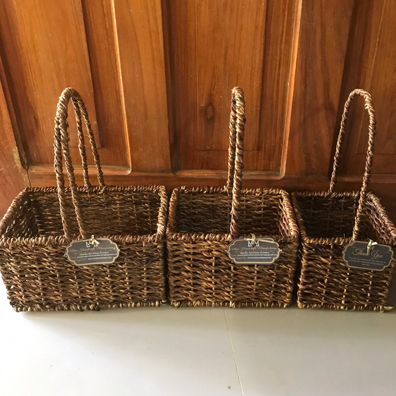 Native Rectangular Basket/ Gift basket | Shopee Philippines