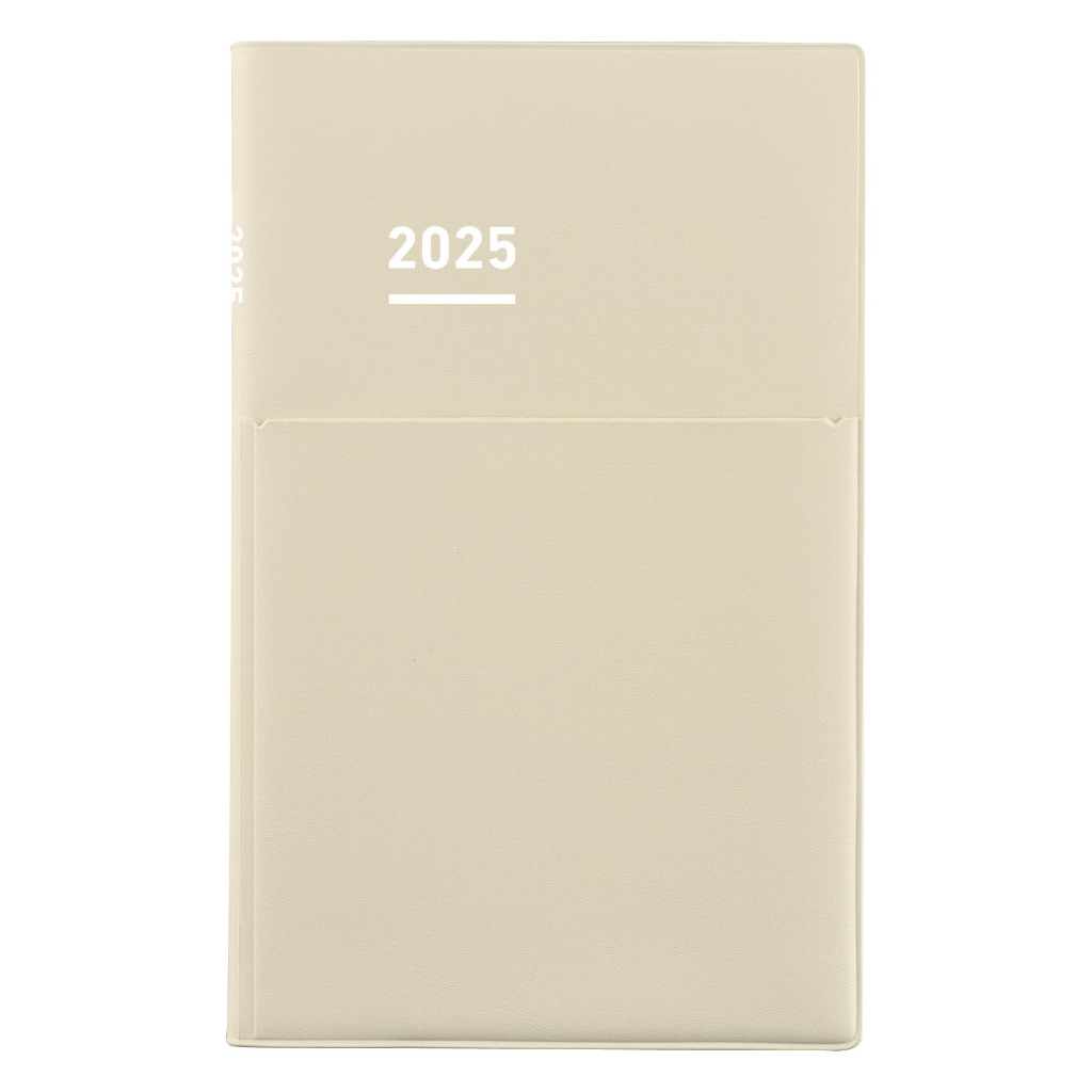 KOKUYO Jibun Techo Biz Spring Monthly Weekly A5 Slim Light Beige ...
