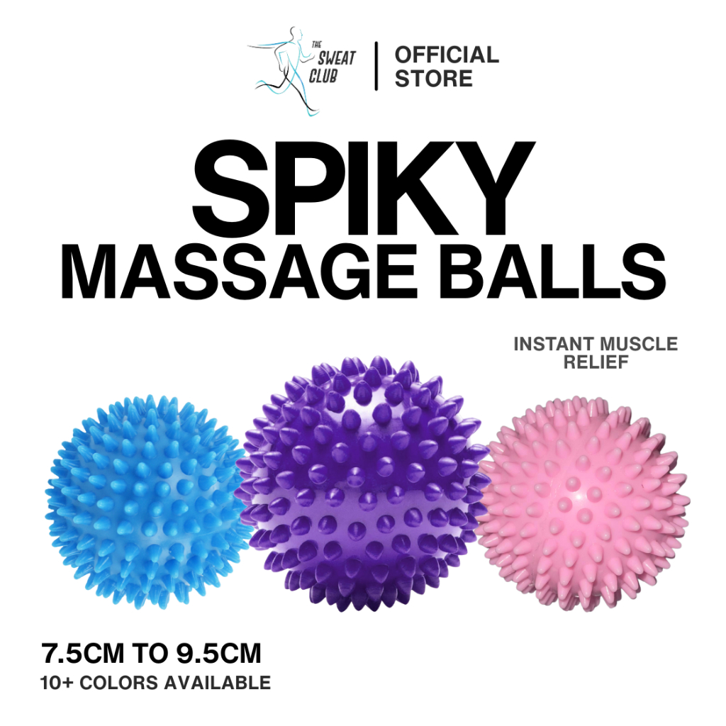 HARD MATIGAS Spiky Massage Recovery Ball Lacrosse Therapy Deep Tissue ...