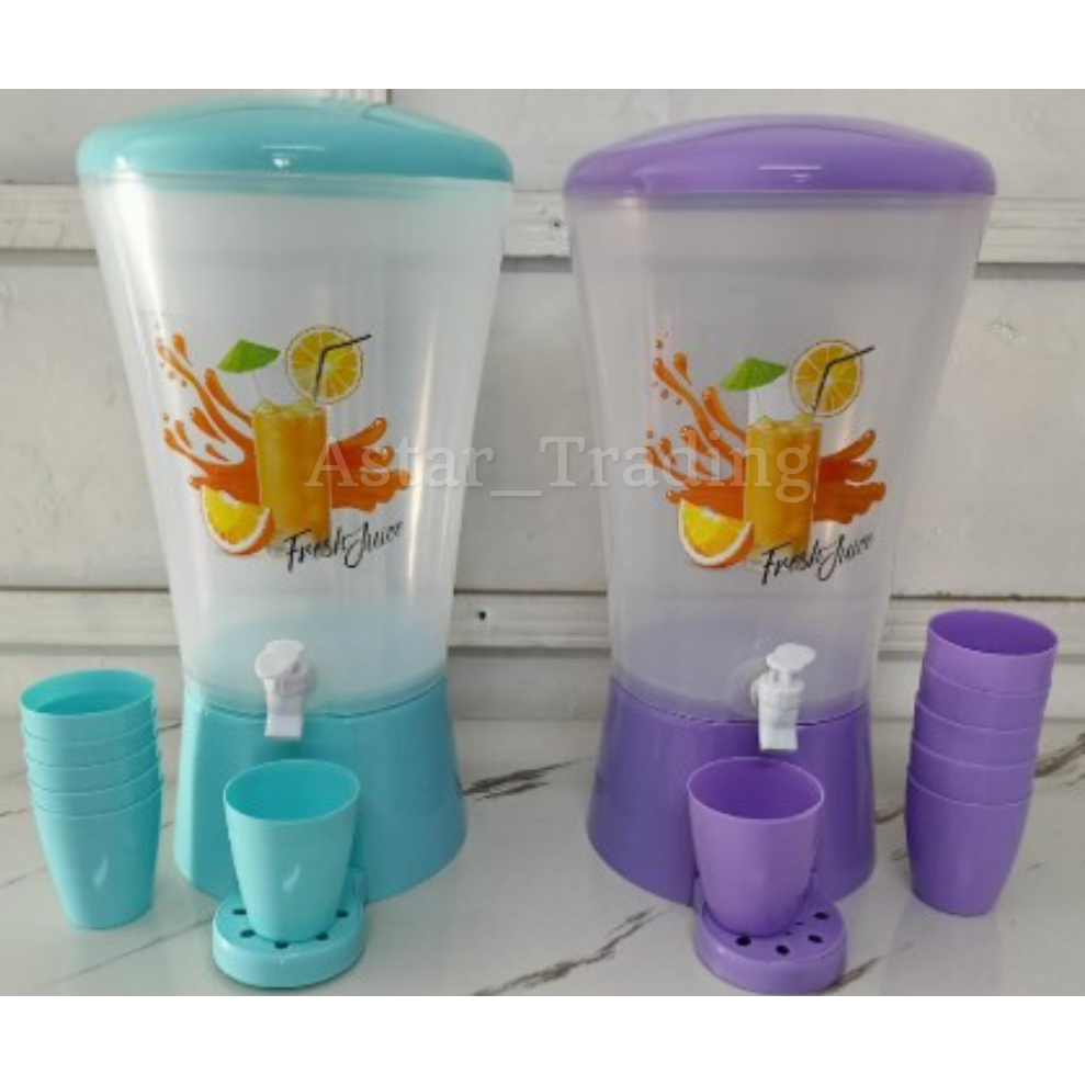 BENGAR 10 LITERS JUICE DISPENSER WITH FREE 6 CUPS // WATER DISPENSER ...