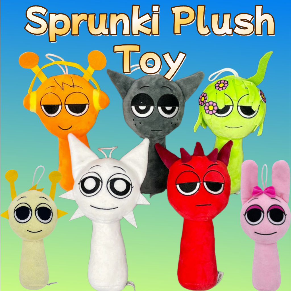 20cm Sprunki Plush Toy Sprunki Incredibox Game Plush Stuffed Toy Figure ...