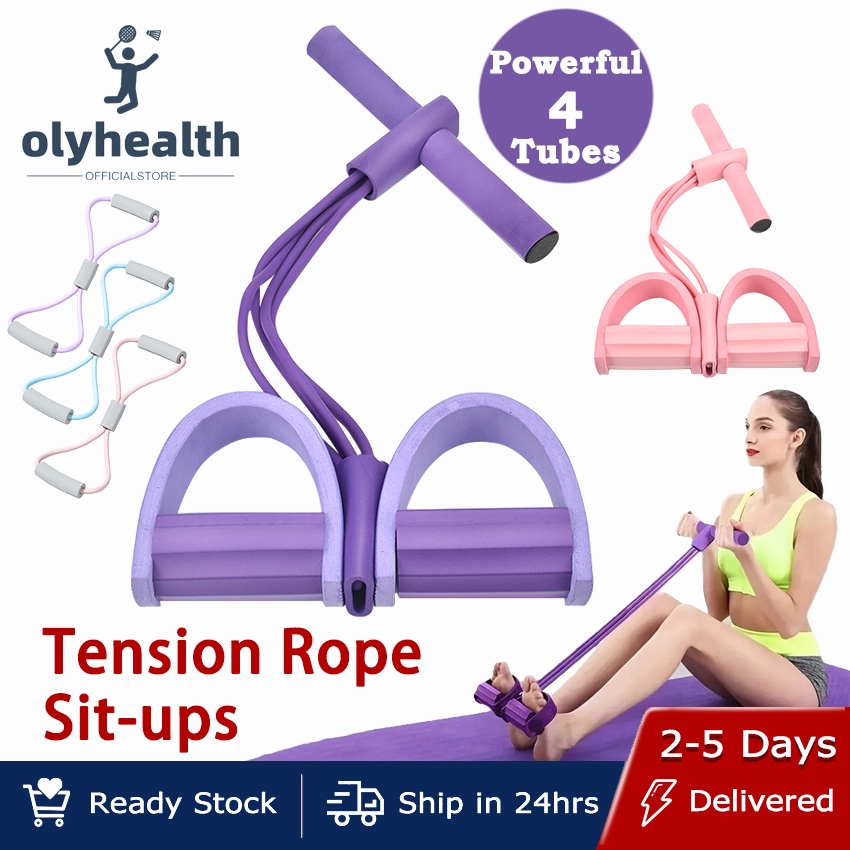 Yoga Training Tension Rope Resistance Band Elastic Band Sit-ups ...