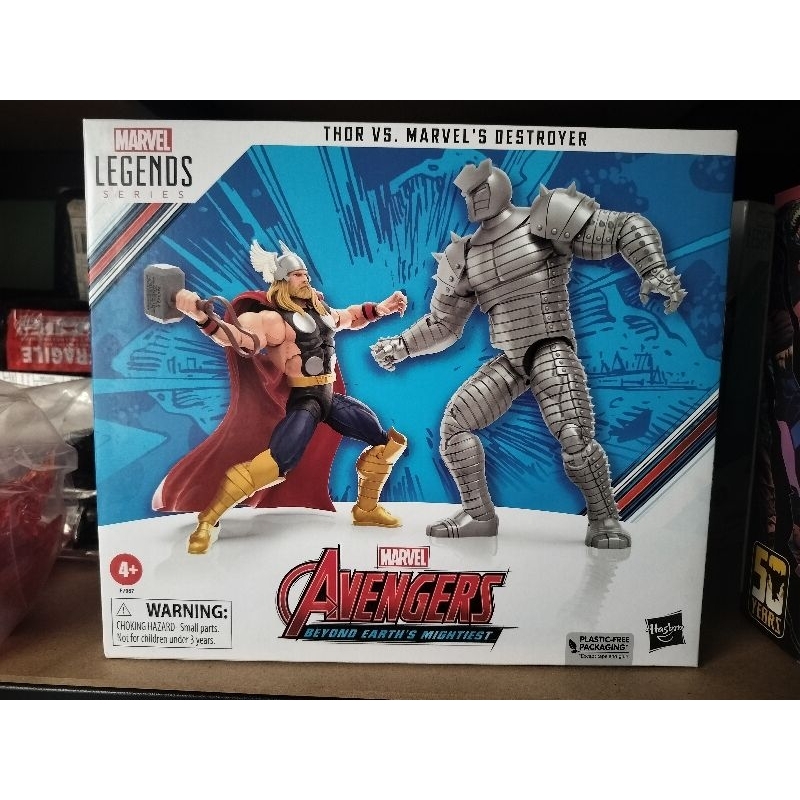 Thor vs. Marvel's Destroyer, Avengers 60th Anniversary Marvel Legends ...