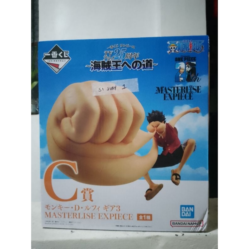 ONE PIECE MASTERLISE EXPIECE MONKEY D LUFFY G3 PRIZE C | Shopee Philippines