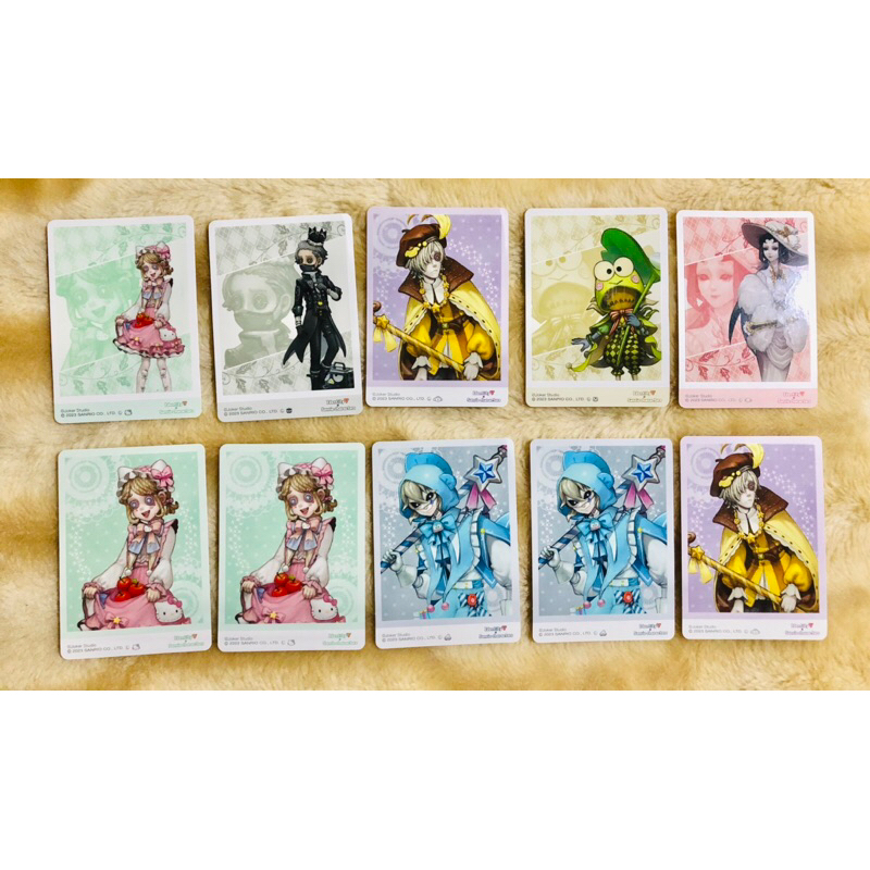 Identity V x Sanrio Characters x Chugai Grace Cafe Instant Photo Set ...