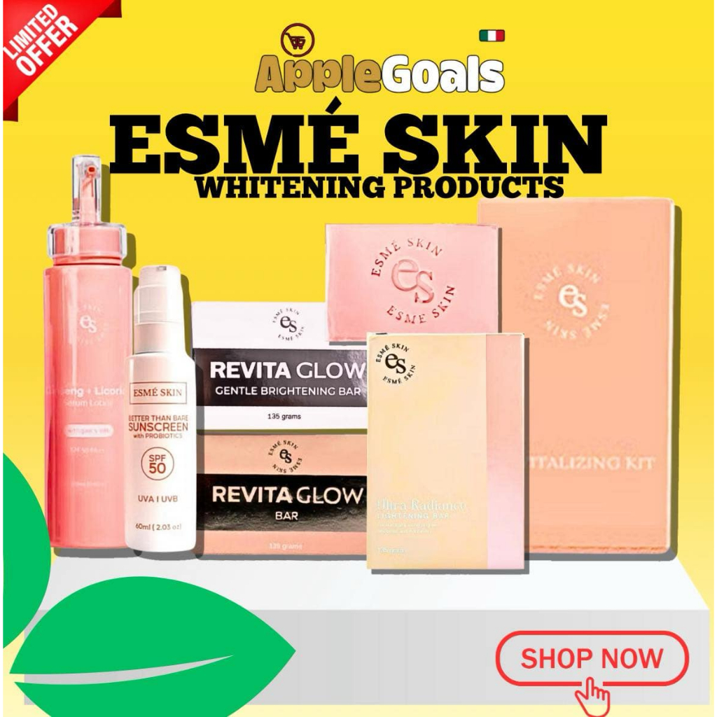 ESME SKIN REVITALIZING KIT SUNSCREEN ULTRA RADIANCE WHITENING REVITA ...