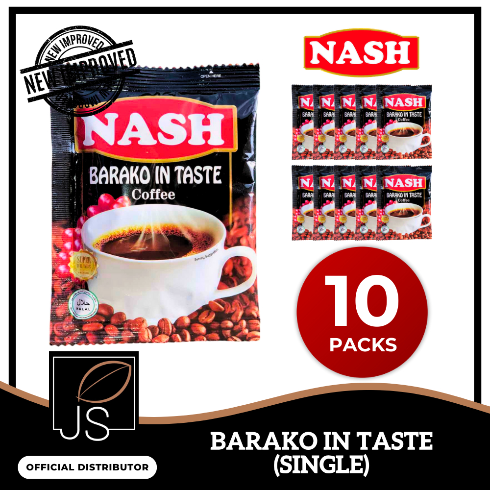 NASH Coffee Barako in Taste (10 packs) | Shopee Philippines