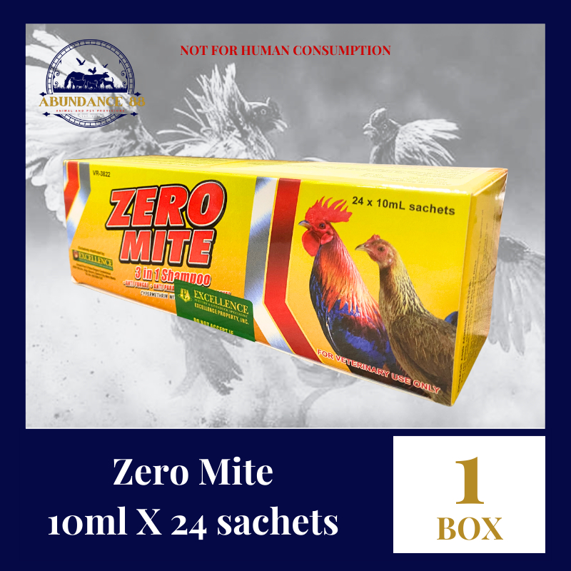EXCELLENCE ZERO MITE SHAMPOO 10ML X 24 SACHETS PER BOX | Shopee Philippines