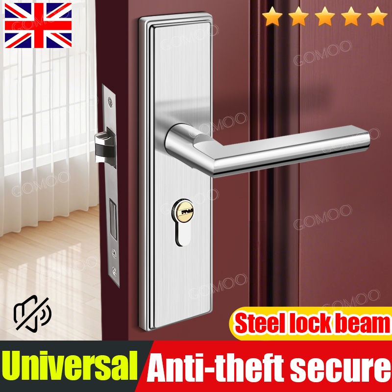 With Anti-theft Lock Door Lock Set German Alloy Main Core Silent Door ...