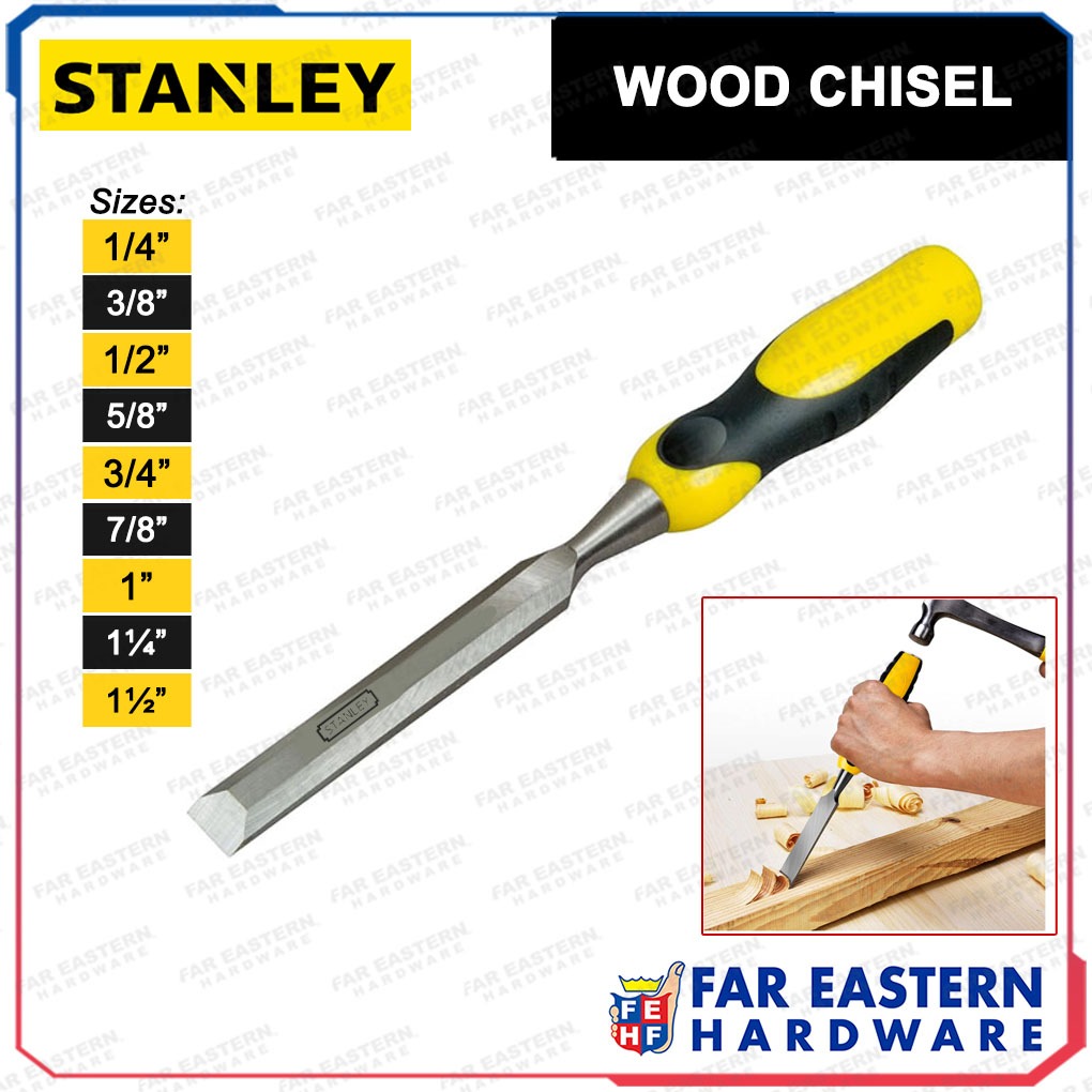 STANLEY Dynagrip Wood Chisel STHT | Shopee Philippines