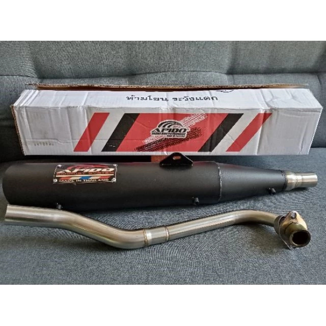 Apido Muffler Pipe 1set V4 Wave 100 / SYM / Smash115 Raider J Muffler ...
