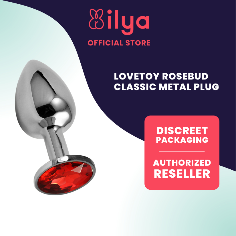 lovetoy Rosebud Classic Metal Plug (Butt Plug) | Shopee Philippines