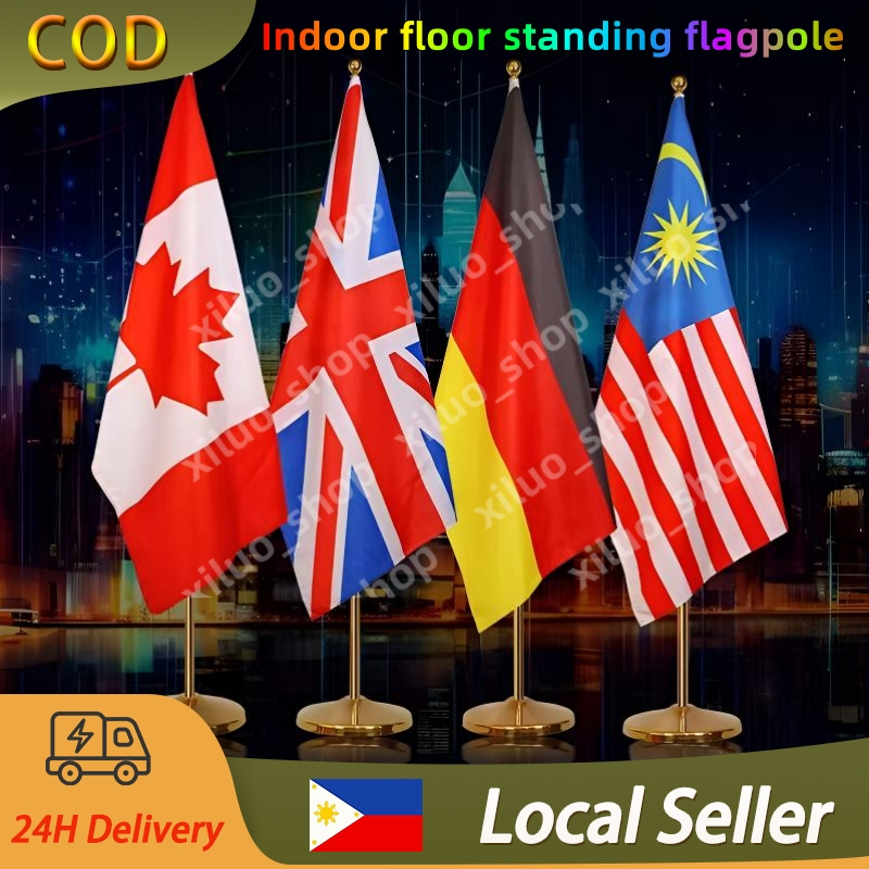 Stainless Flagpole Stand Flag Poles Indoor for Flags | Shopee Philippines
