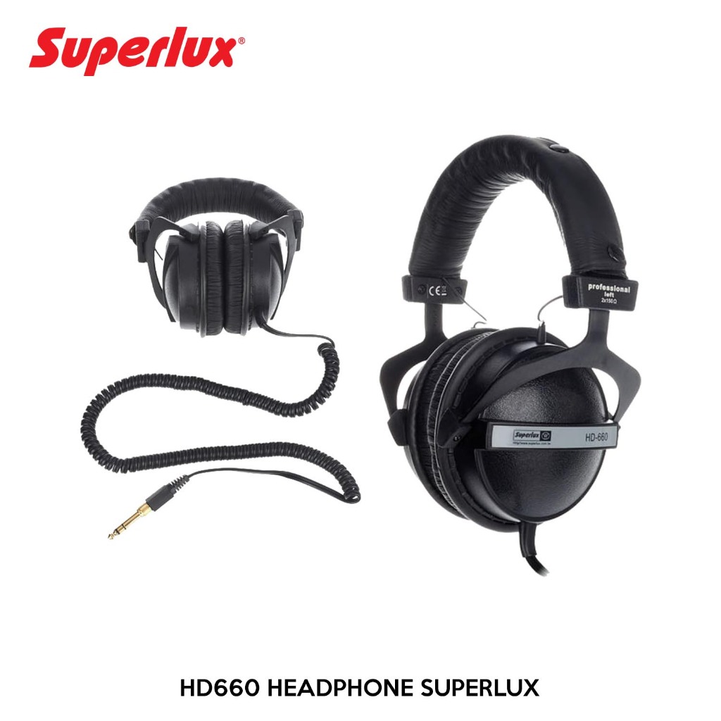 SUPERLUX HD660 HEADPHONE SUPERLUX | Shopee Philippines