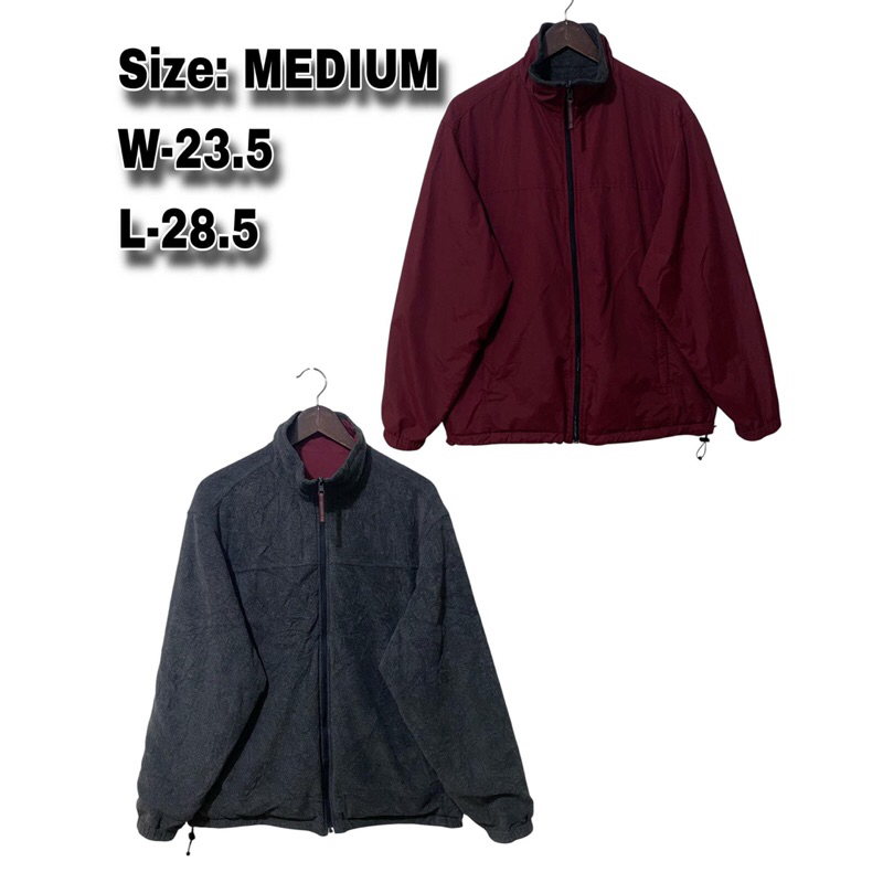 Auth. UNIQLO Reversible Nylon/Fleece Jacket | Shopee Philippines