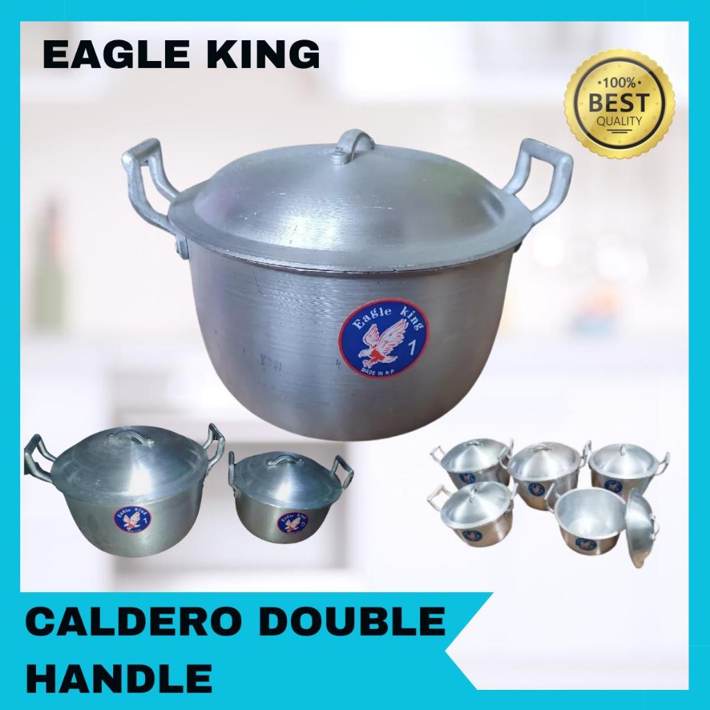 Eagle King Kaldero Heavy Duty Cookware Pot with Two Handles | Shopee ...