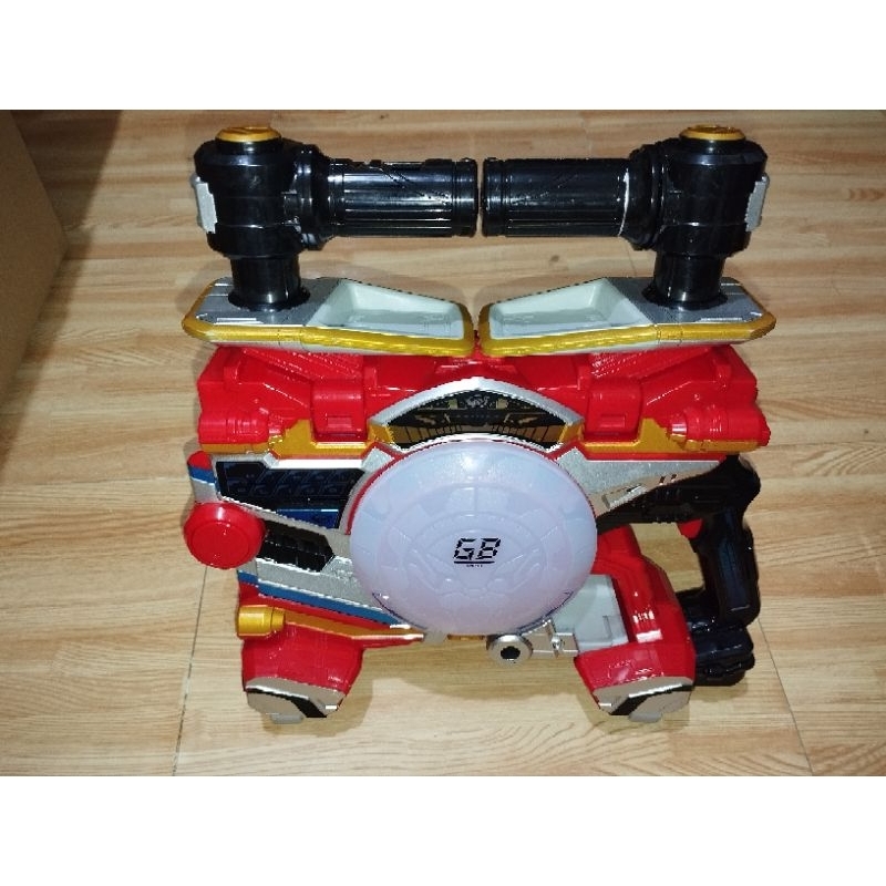 OG Morpher Sentai Weapon DX Lion Blaster GoBuster | Shopee Philippines