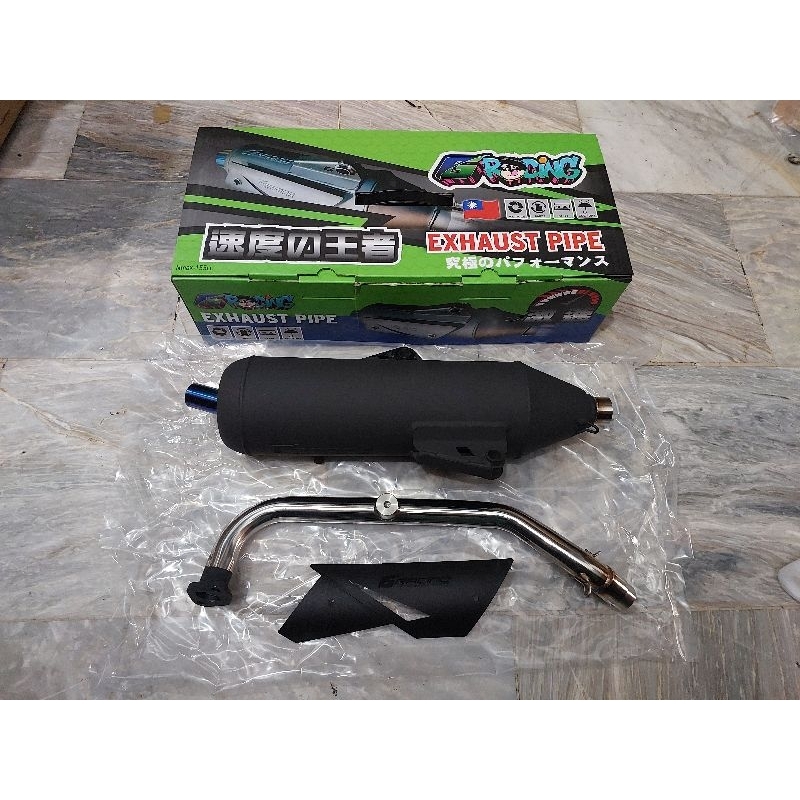 G-RACING PIPE for Nmax v2/Aerox v2 titanium tip | Shopee Philippines