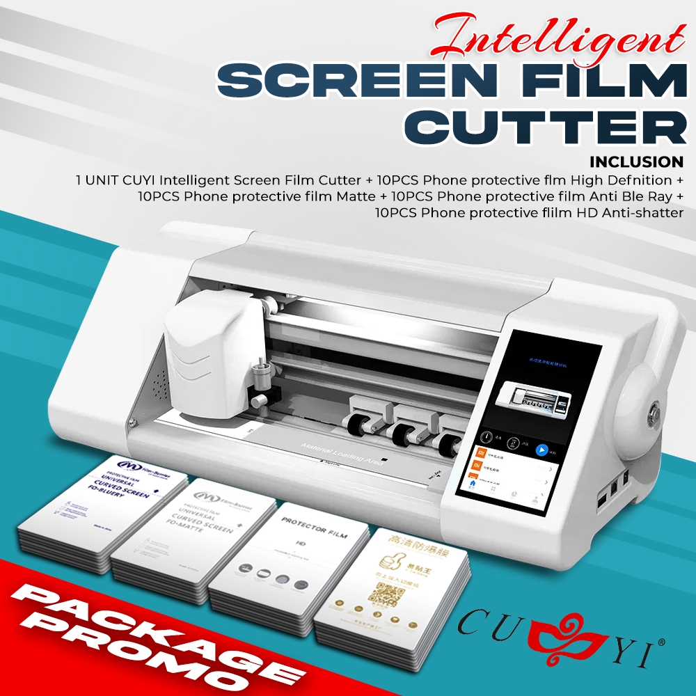 CUYI Cutter Plotter Bundle Package Protective Film Cutting Machine w ...