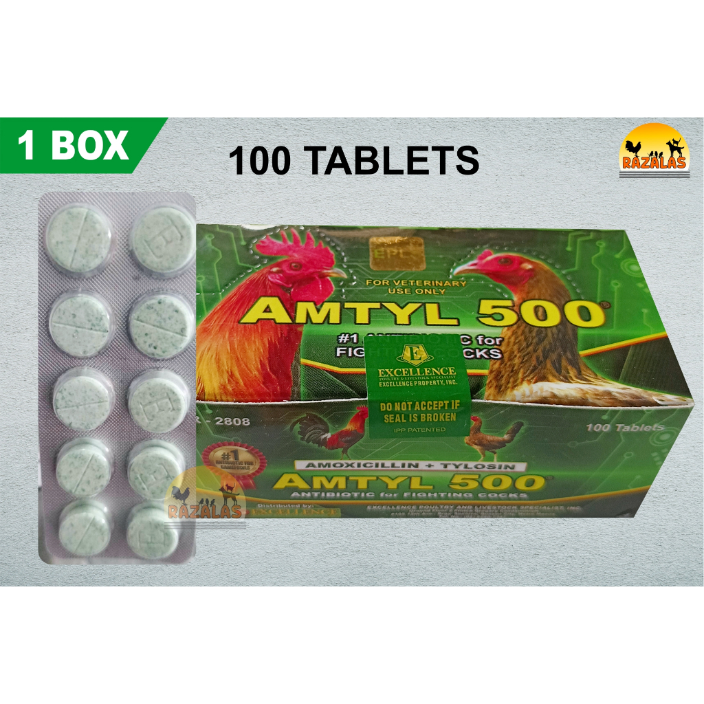 EXCELLENCE AMTYL 500 100 TABLETS/BOX | Shopee Philippines