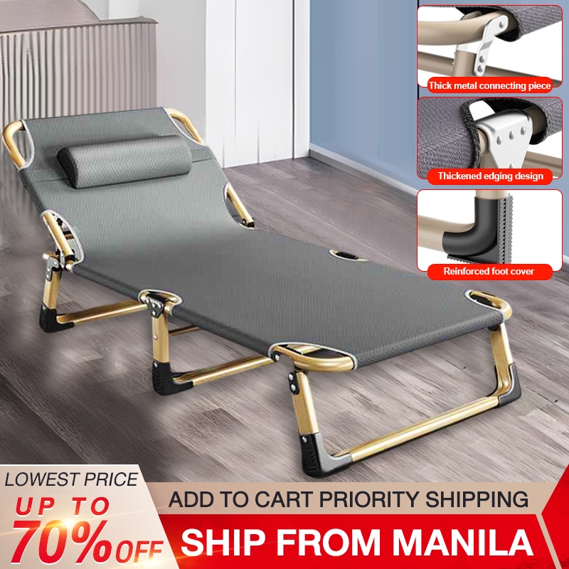 Saint Villa 300KG Load Folding Bed Heavy Duty Foldable Bed Chair With ...