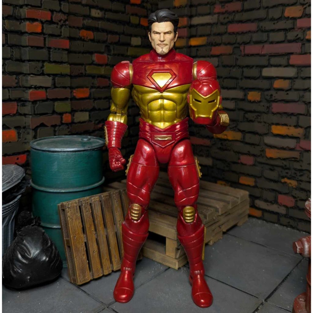 Tony Stark head sculpt for Marvel Legends 1:12 (Please read the ...