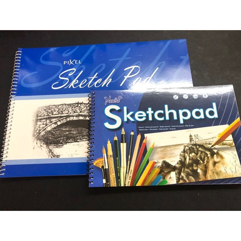 sketchpad pixel 9x12 inches sketch pad small and big （per piece ...