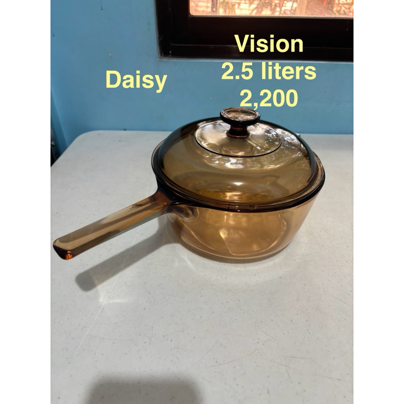 vision cookware 2.5 liters (Daisy) | Shopee Philippines