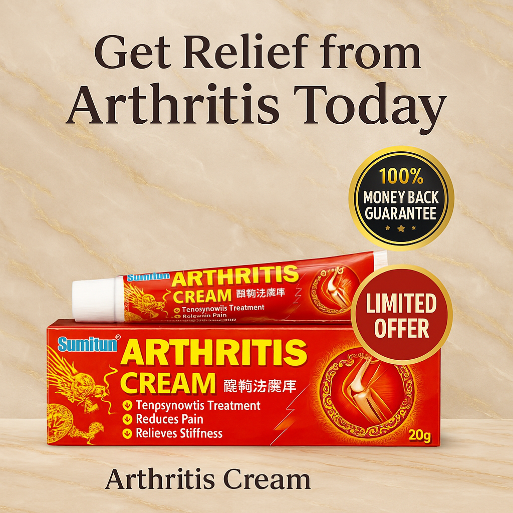 Arthritis Pain Relief Cream – Fast-Acting, Anti-Inflammatory Formula ...
