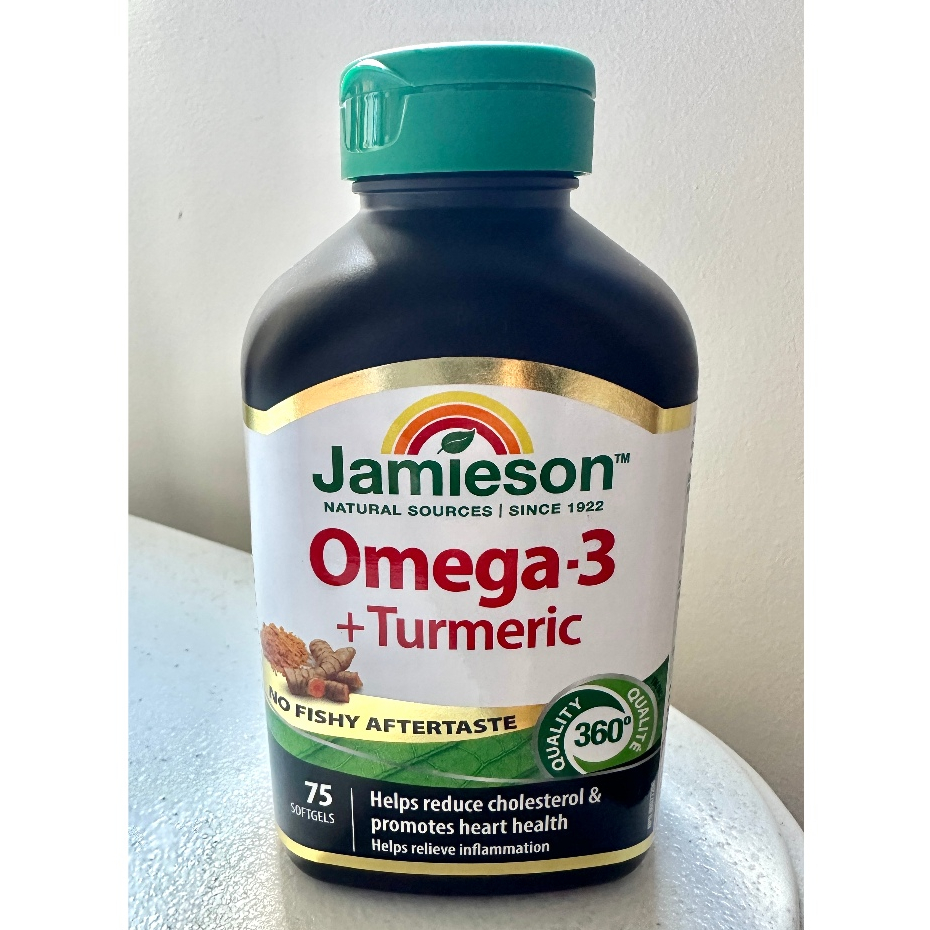Jamieson Omega-3 + Turmeric from Canada | Shopee Philippines