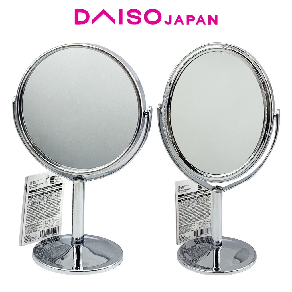 Daiso Mini Standing Mirror | Shopee Philippines