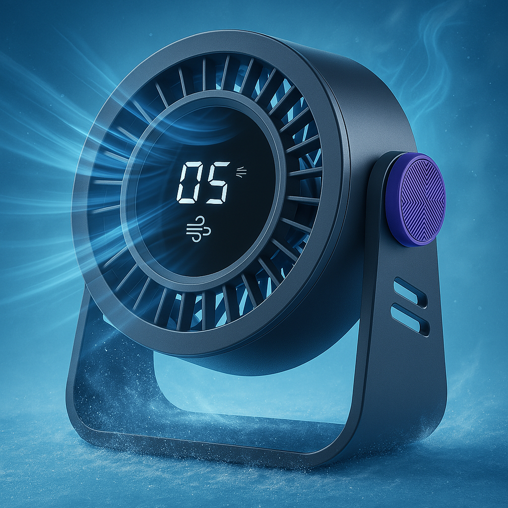 nss Air Circulation Fan Quiet, 3-Speed, 360° Rotation desk fan electric ...