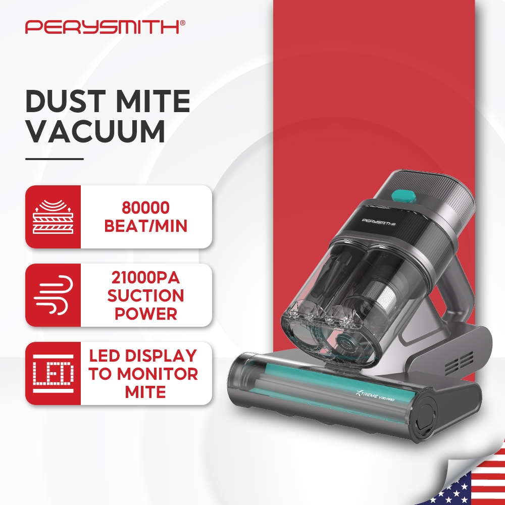 PerySmith Dust Mite Corded Vacuum Cleaner Xtreme Series with UV and ...