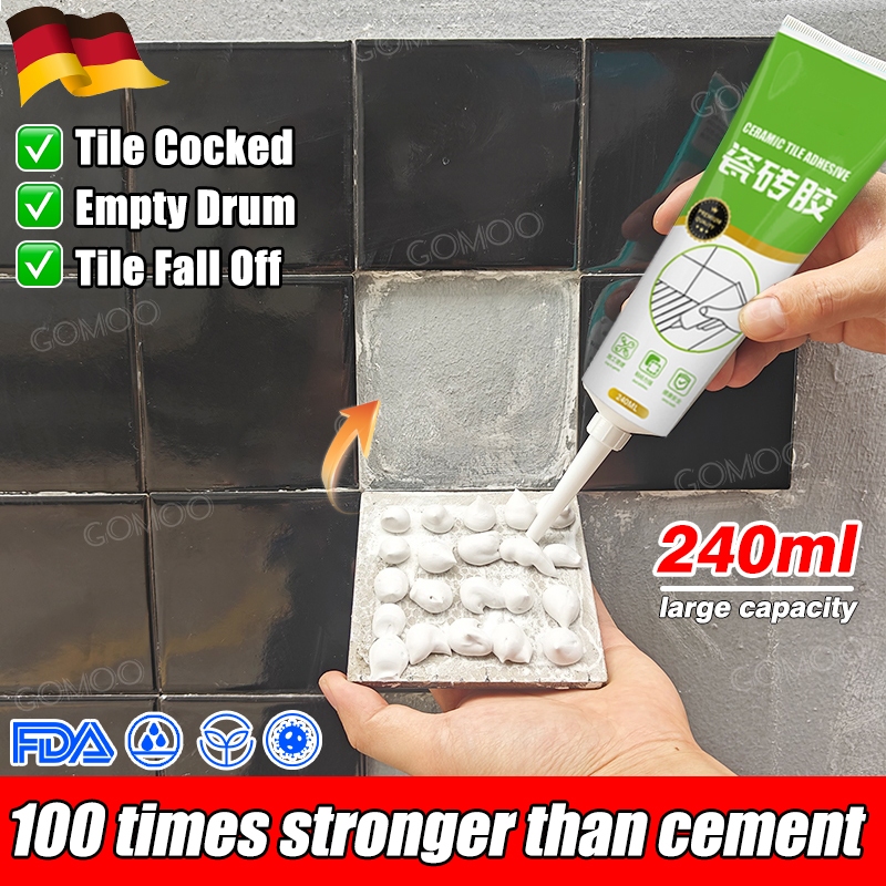 Floor Tile Adhesive Waterproof 240g Tiles Loose Hollow Warped Crack ...