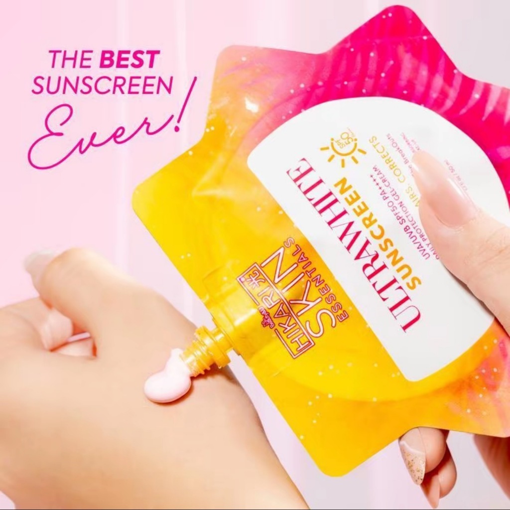 HK Hikari ULTRA WHITE SUNSCREEN SPF 50++++ WHITENING GLASS SKIN ...