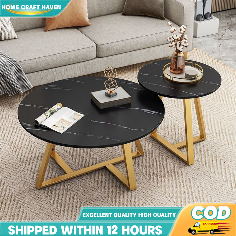 Center table for living room Modern coffee table round metal center ...