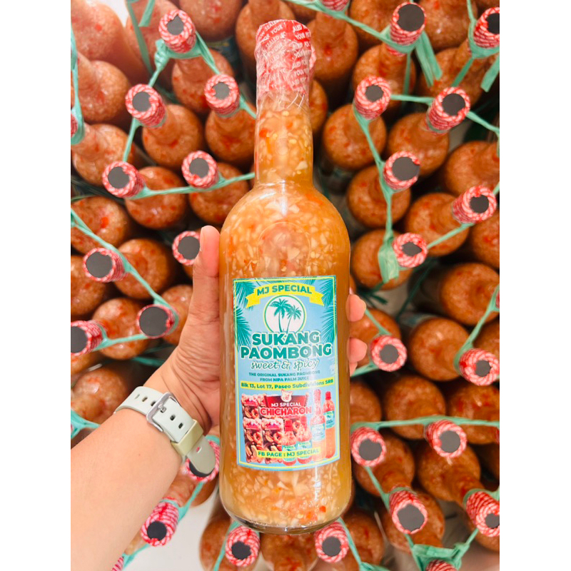 MJ Special Sukang Paombong BIG 750ML / SMALL 350ML / PLASTIC BOTTLE ...
