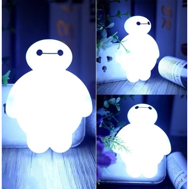 SJW Baymax lamp shade bedroom night light Soft baby room LED energy ...