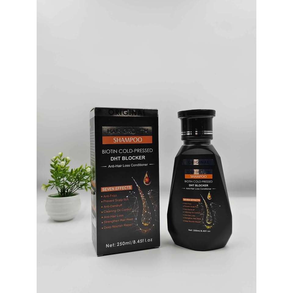 Original Dht Blocker Hair Growth Shampoo Anti-Hair Loss 250ml 5 days ...