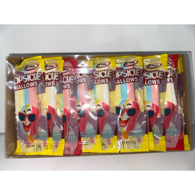 POPSICLE MALLOWS 30pieces per box | Shopee Philippines