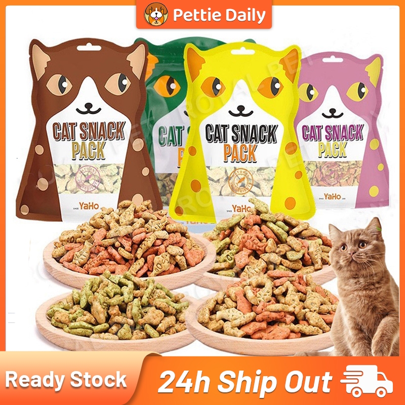 Yaho Cat Snack Pack 80g Nutrition Cat Biscuits Cookies for Cat Teeth ...