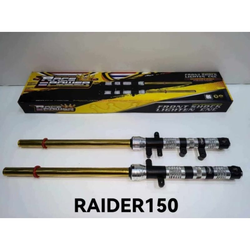RACE POWER FRONT SHOCK ASSY ASSEMBLY WITH GOLD INNER TUBE FOR SUZUKI ...