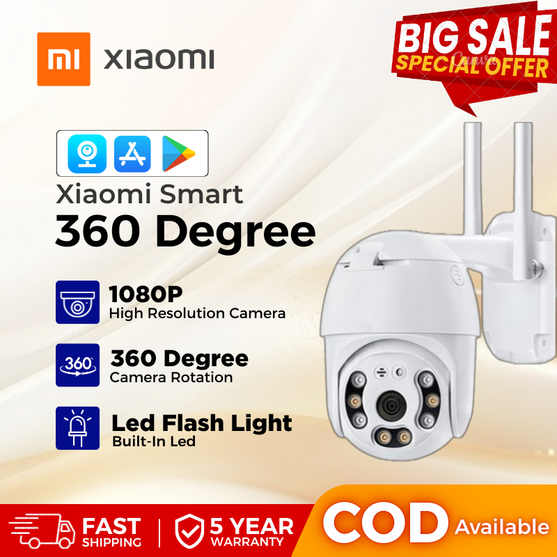 XiaoMi 360 Degree 1080P FHD CCTV IP Security Camare - IP66 Waterproof ...