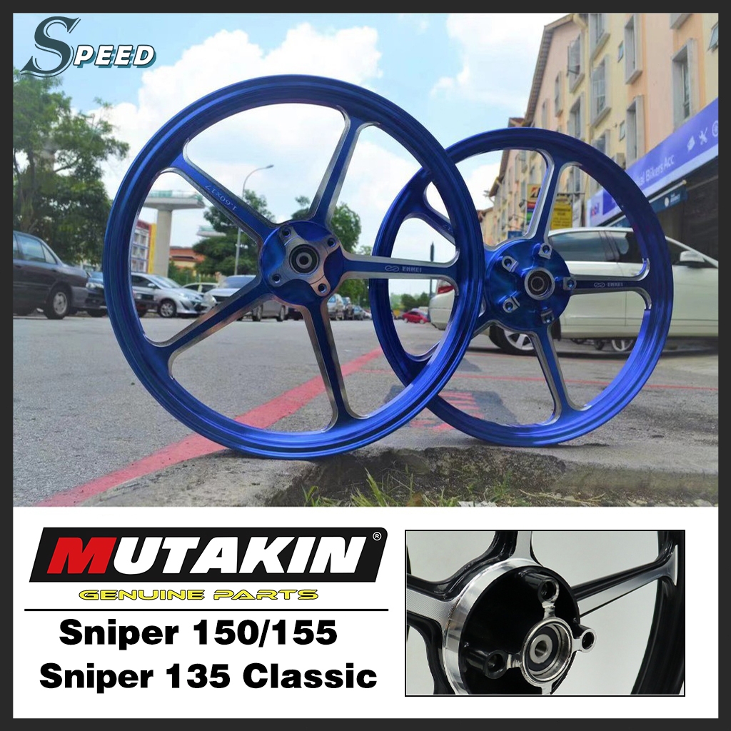 MUTAKIN Mags CNC Rim 505 For Sniper150 155 / Sniper135 Classic Front 1. ...