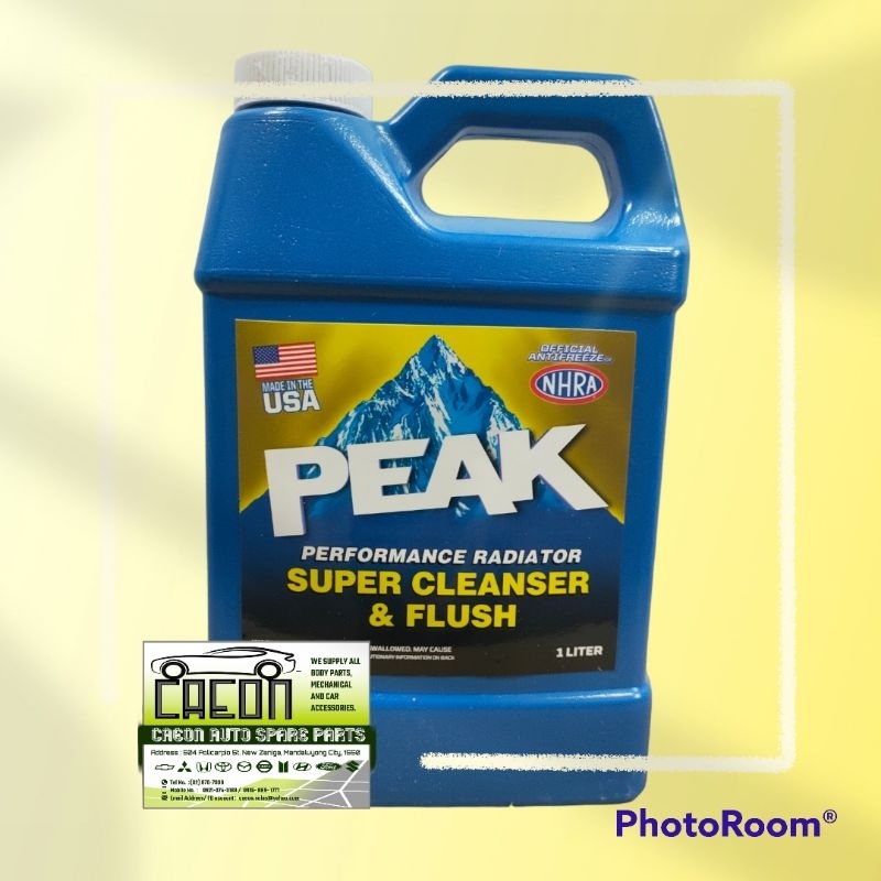 PEAK RADIATOR SUPER CLEANSER & FLUSH 1Liter | Shopee Philippines